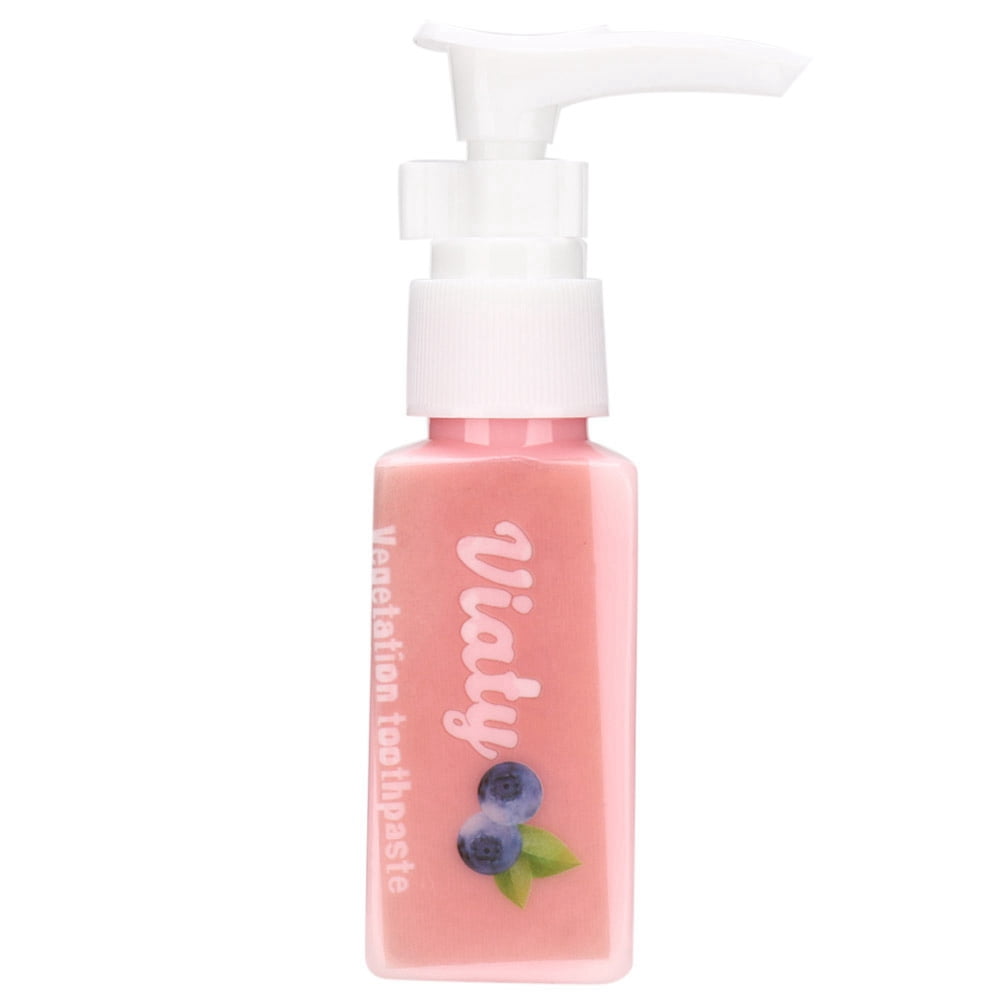 Press Type Fruit Flavor Toothpaste Whitening Cleaning Refresh ...