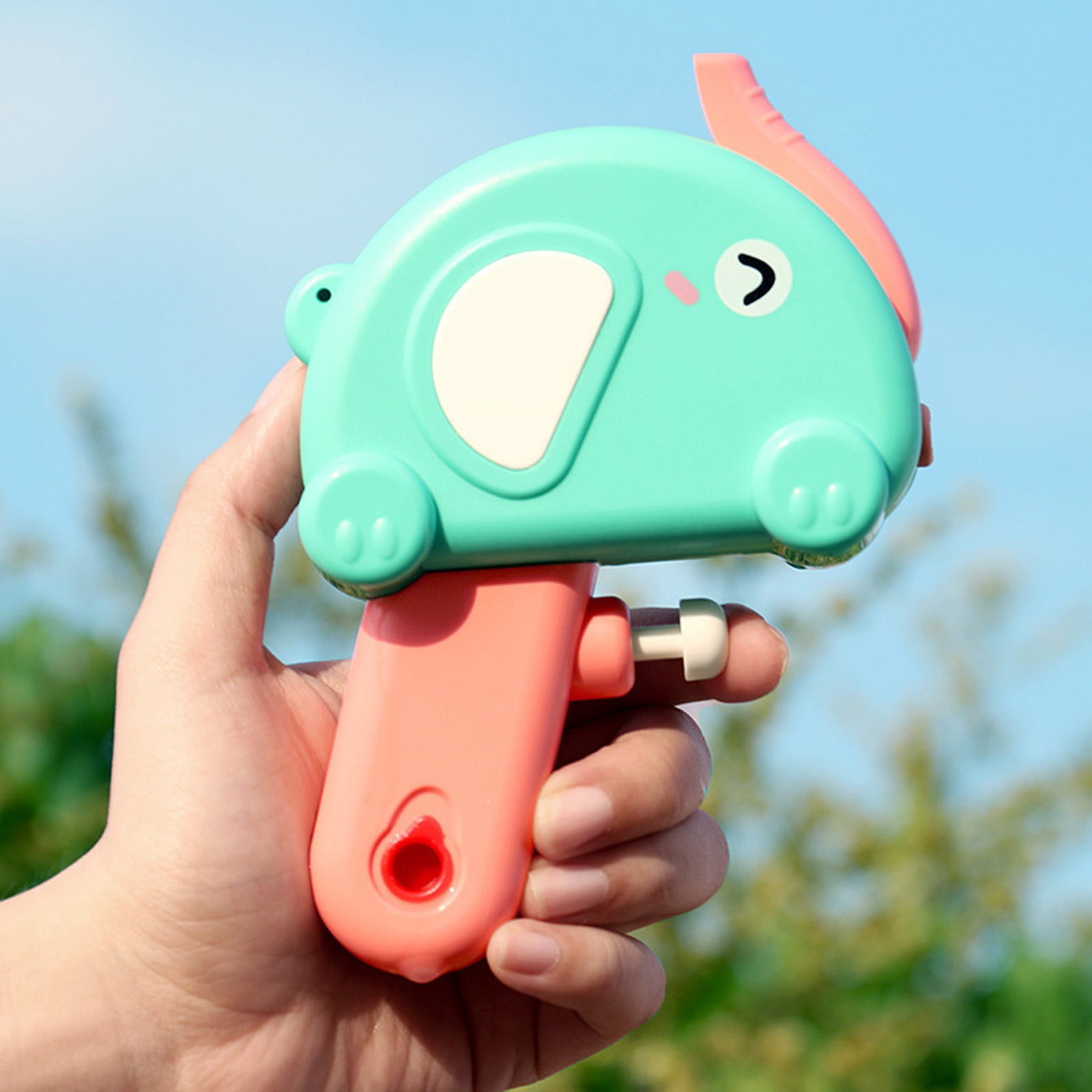 Press-Type Water Gun, Mini Animal Design Squirt Toy, Portable Outdoor ...