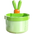 Press-to-Dump Sink Strainer, Kitchen Drain Filter Basket with One-Press ...
