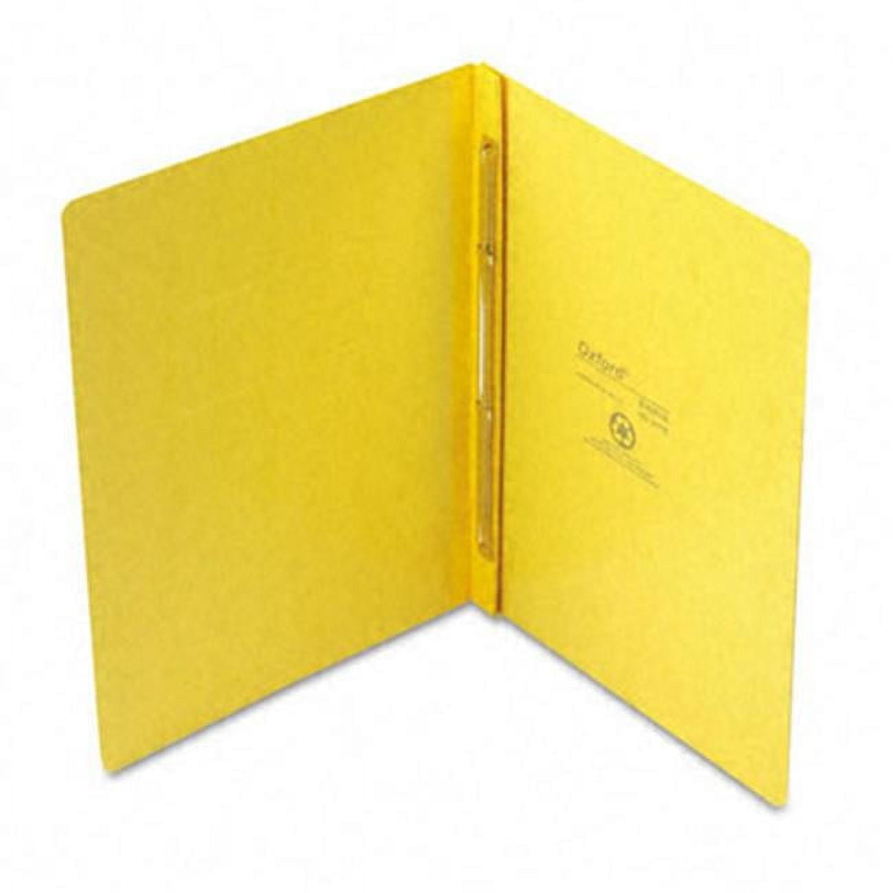 PressGuard Report Cover- Prong Clip- Letter- 3'' Capacity- Yellow ...
