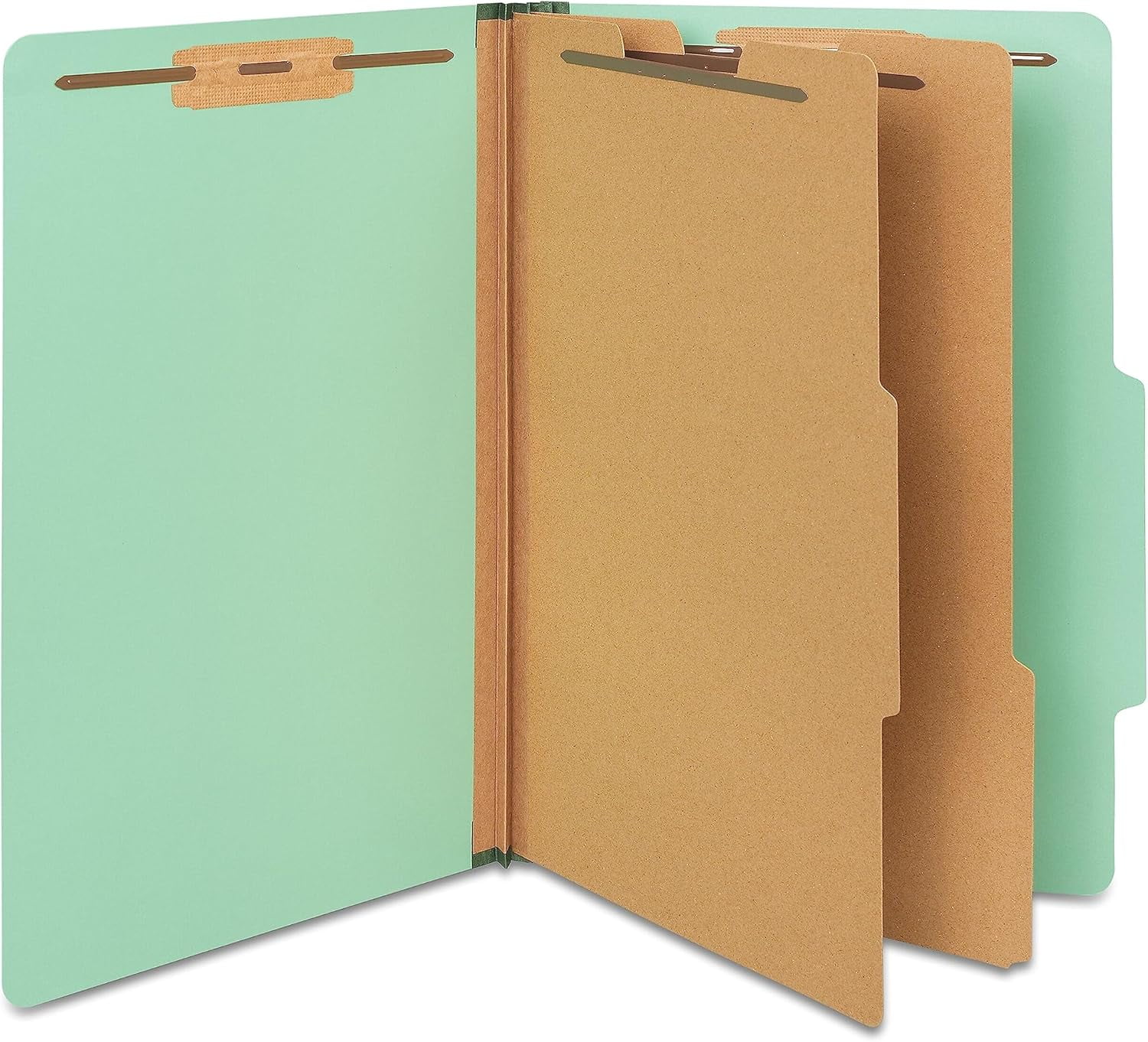 Pressboard Classification Folder, 2-Dividers, 2.5-inch Expansion, Legal ...