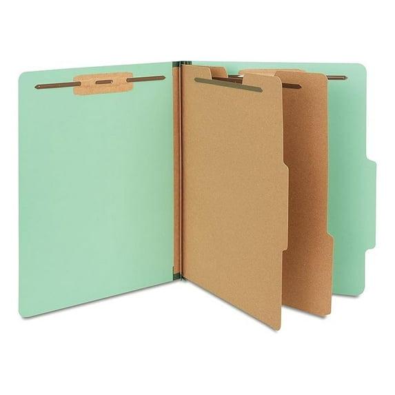 Pressboard Classification Folder, 2-Dividers, 2.5-inch Expansion ...