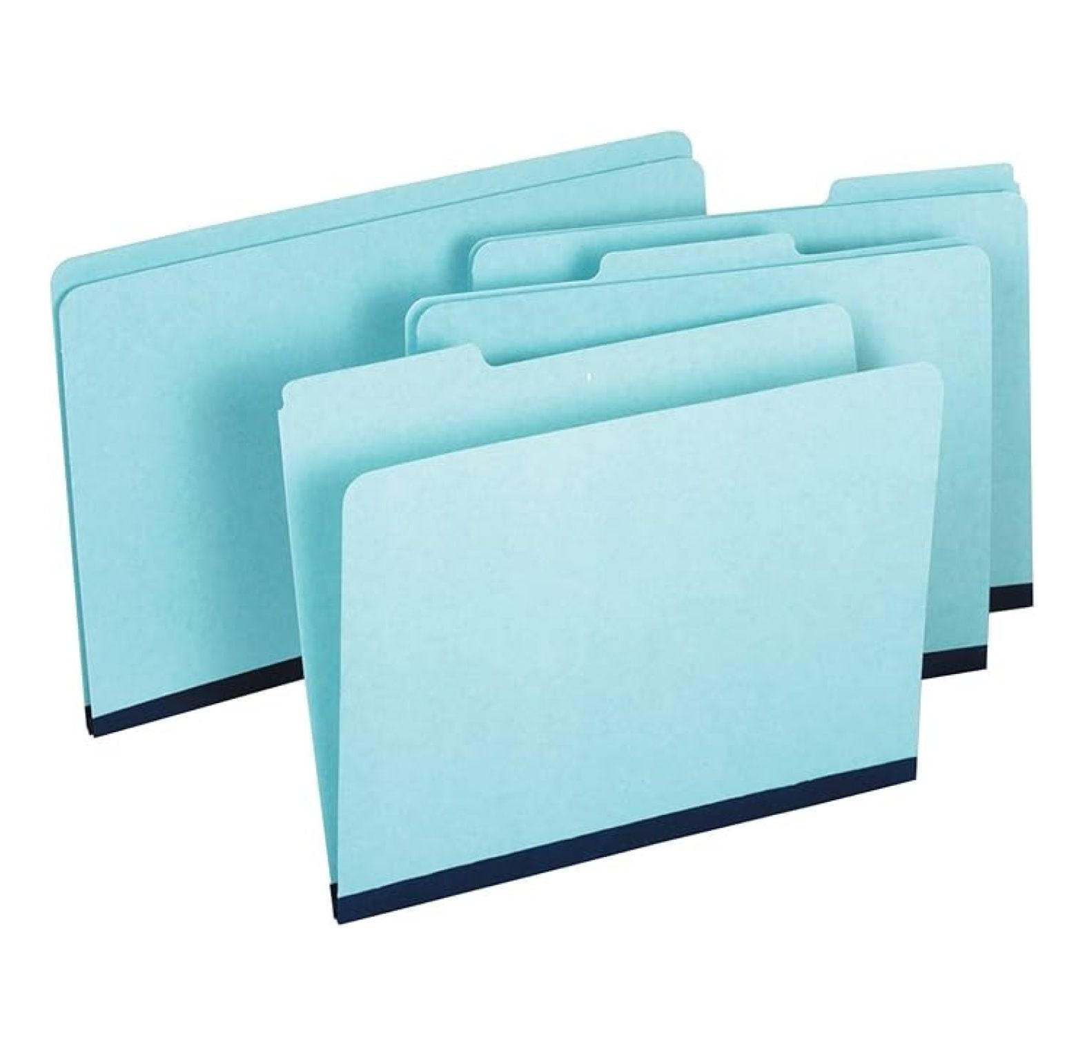 Pressboard Expansion File Folders Without Fasteners, 1" Expansion ...