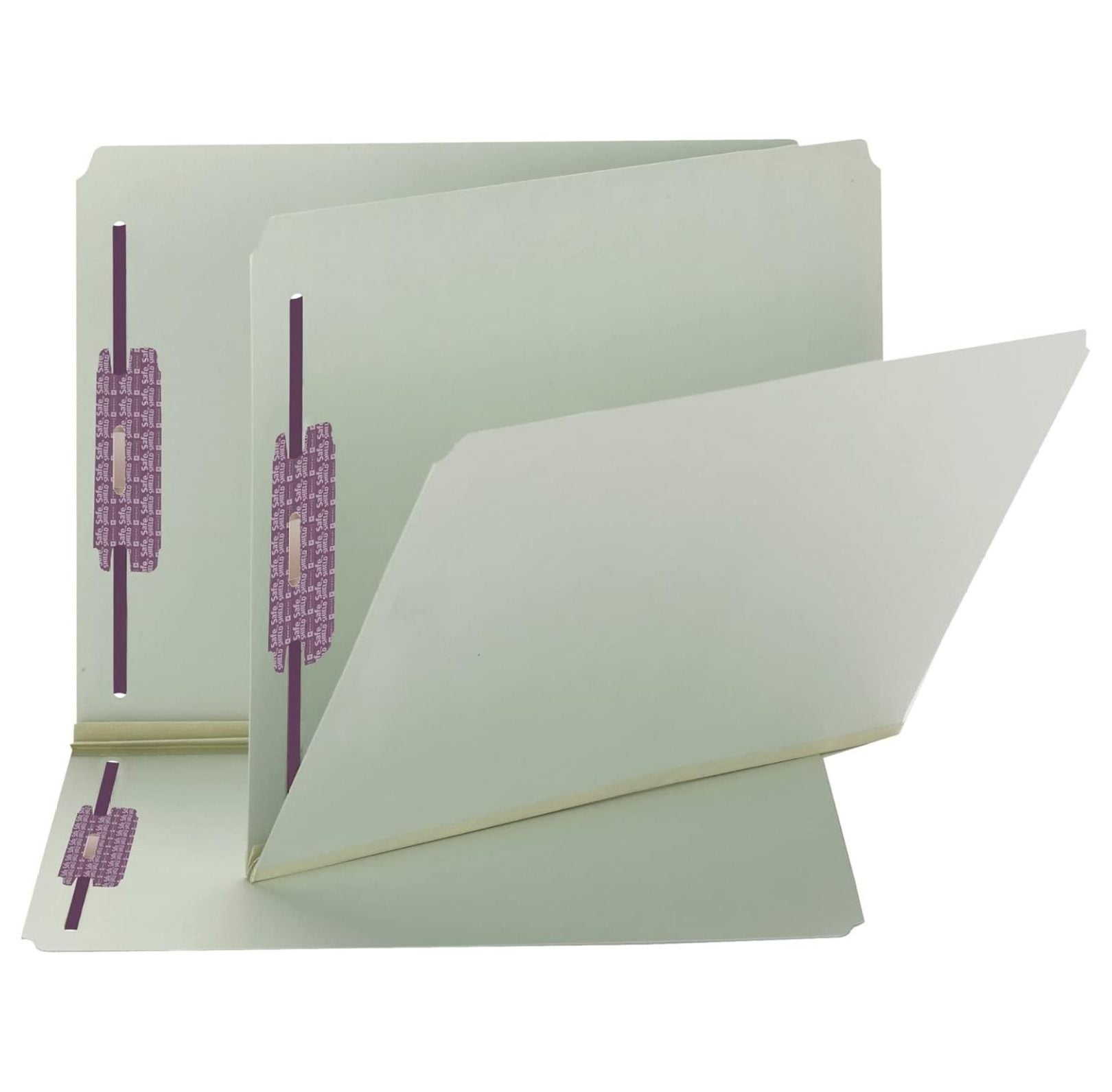 Pressboard Fastener File Folder with SafeSHIELD Fasteners, 2 Fasteners ...