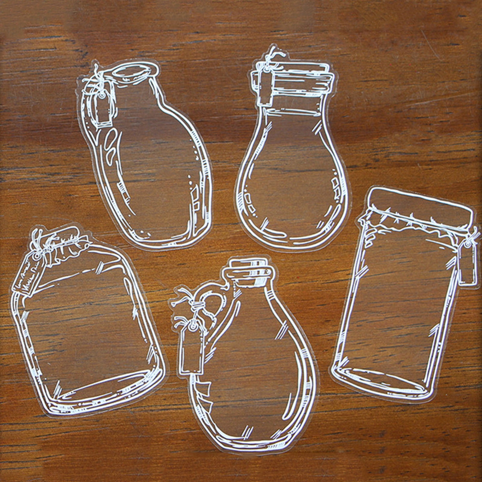 Pressed Flower Bookmark Set 30pcs Clear Bookmarks Transparent Plant ...