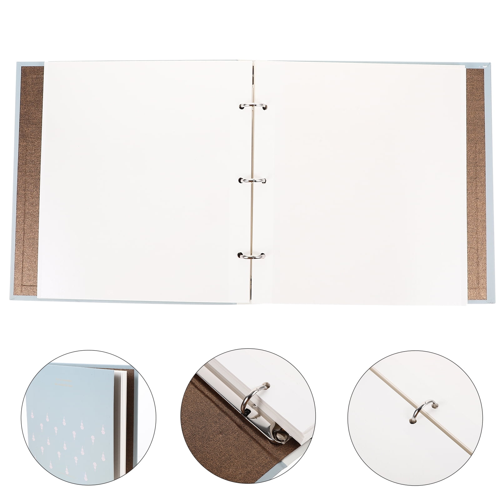 OULII Pressed Flower Book for Storage with Clean Pages Multi Color ...