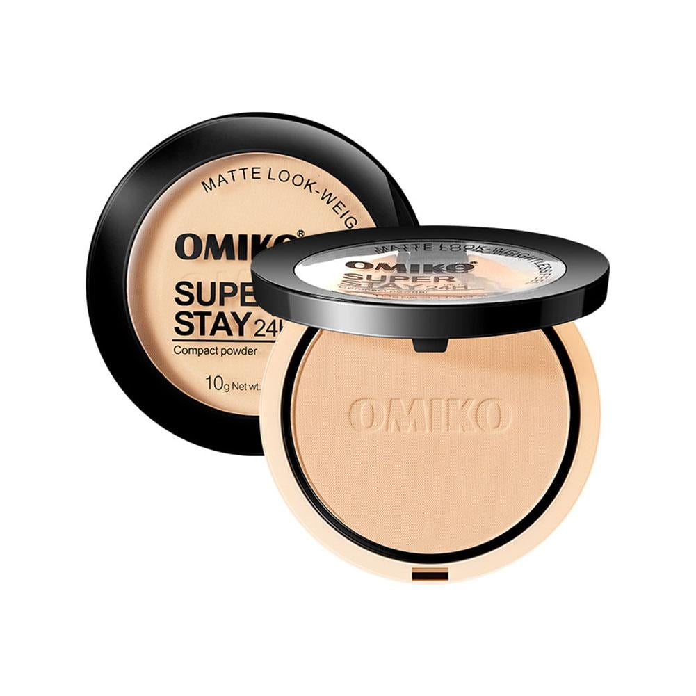 Pressed Powder Waterproof Long lasting Full Coverage Face Compact ...