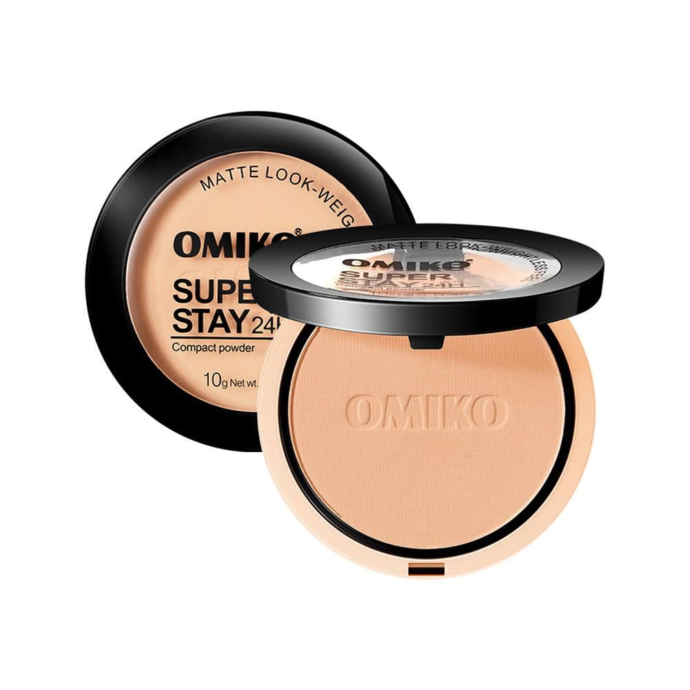 Pressed Powder Waterproof Long-lasting Full Coverage Face Compact ...