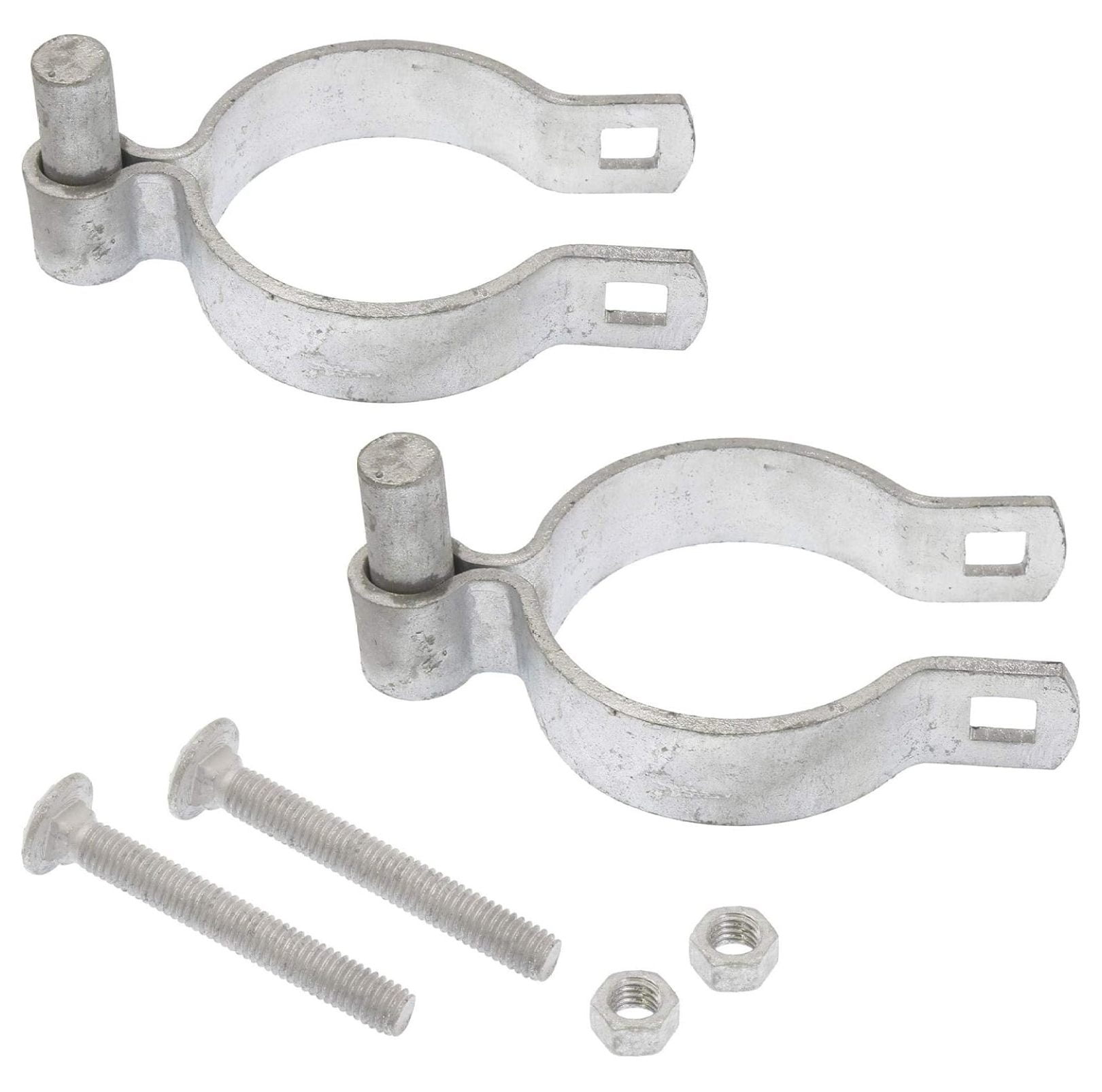 Pressed Steel Chain Fence Post Hinge w/Bolt 3" [2 7/8" OD] x 5/8 ...
