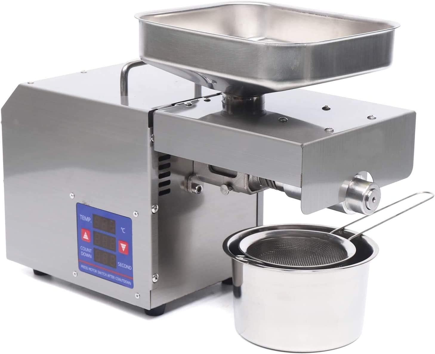 Presser Mill Pressing Machine Automatic Oil Press Machine Stainless ...