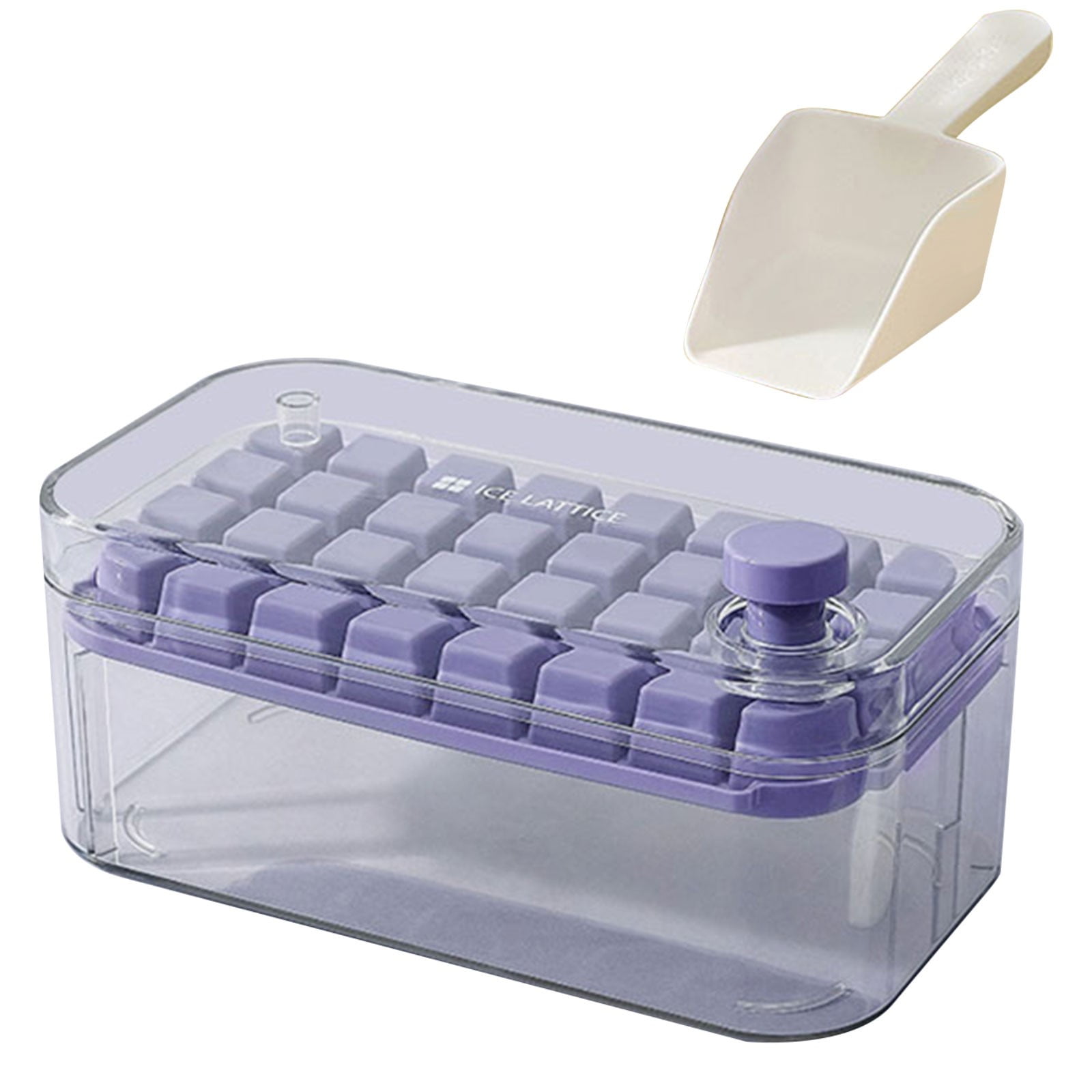 Pressing Bottom Type Ice Box Food Grade Material Ice With A One Click ...