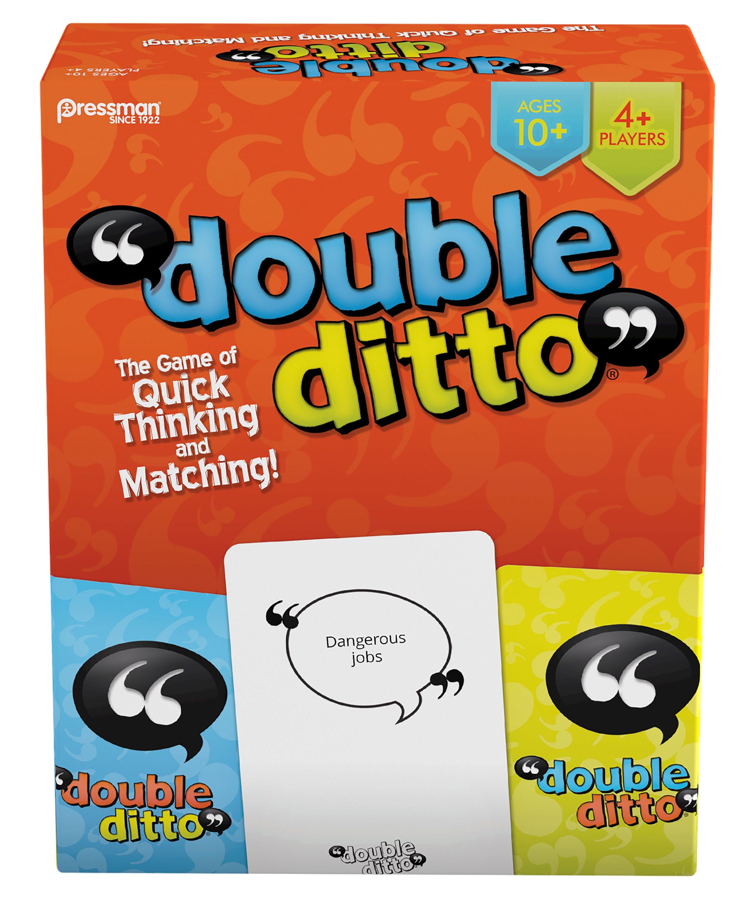 Pressman Games - Double Ditto Original Board Game for Teens and Family ...