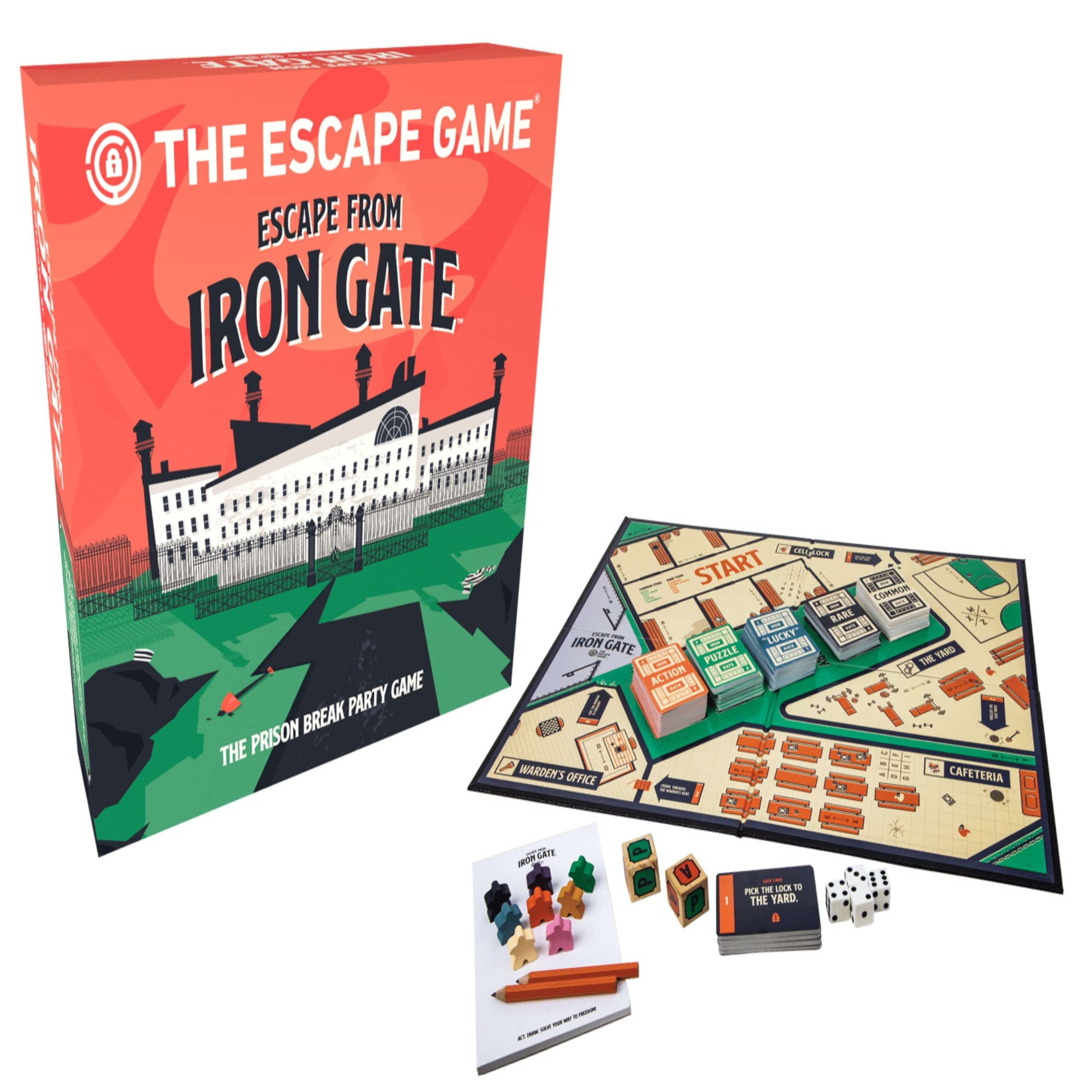Pressman The Escape Game: Escape from Iron Gate - Walmart.com