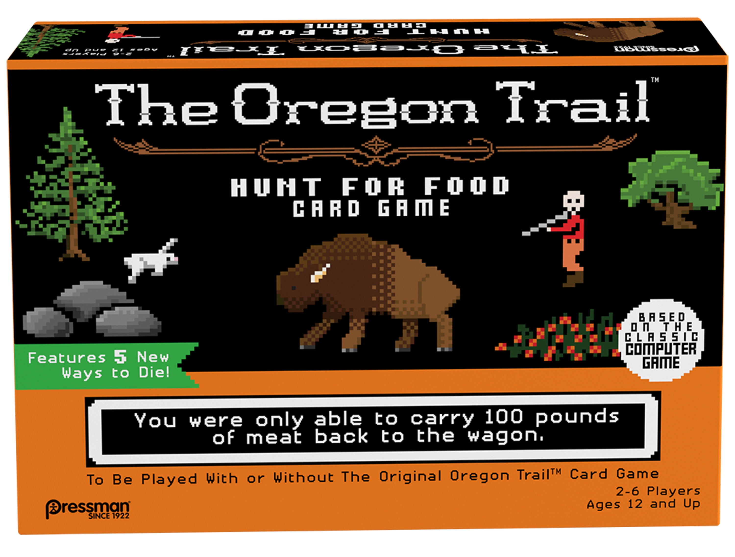 Pressman The Oregon Trail Card Game: Hunt for Food, Stand-alone or Add ...