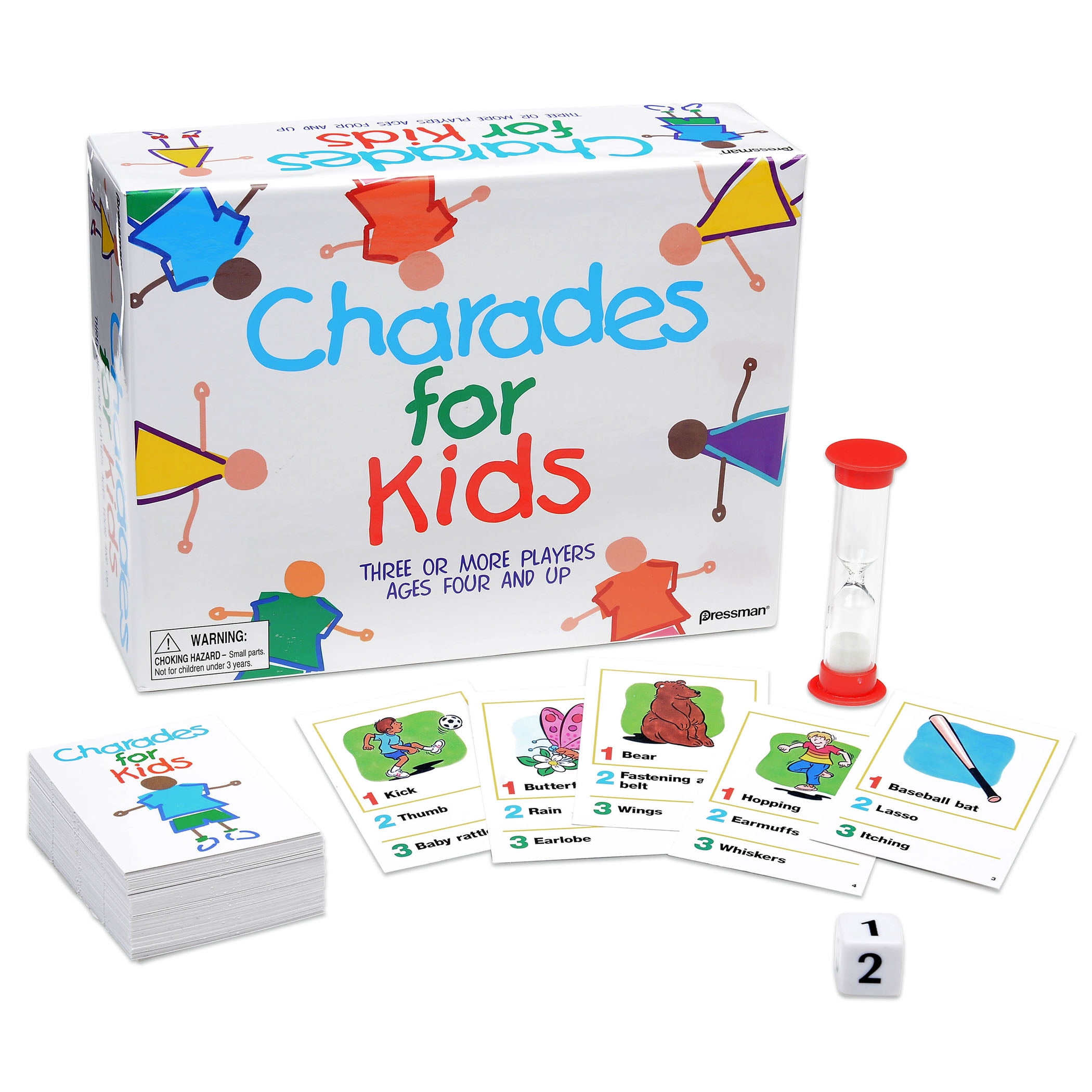 Pressman Toys Charades For Kids Game Engaging Board Game For Children