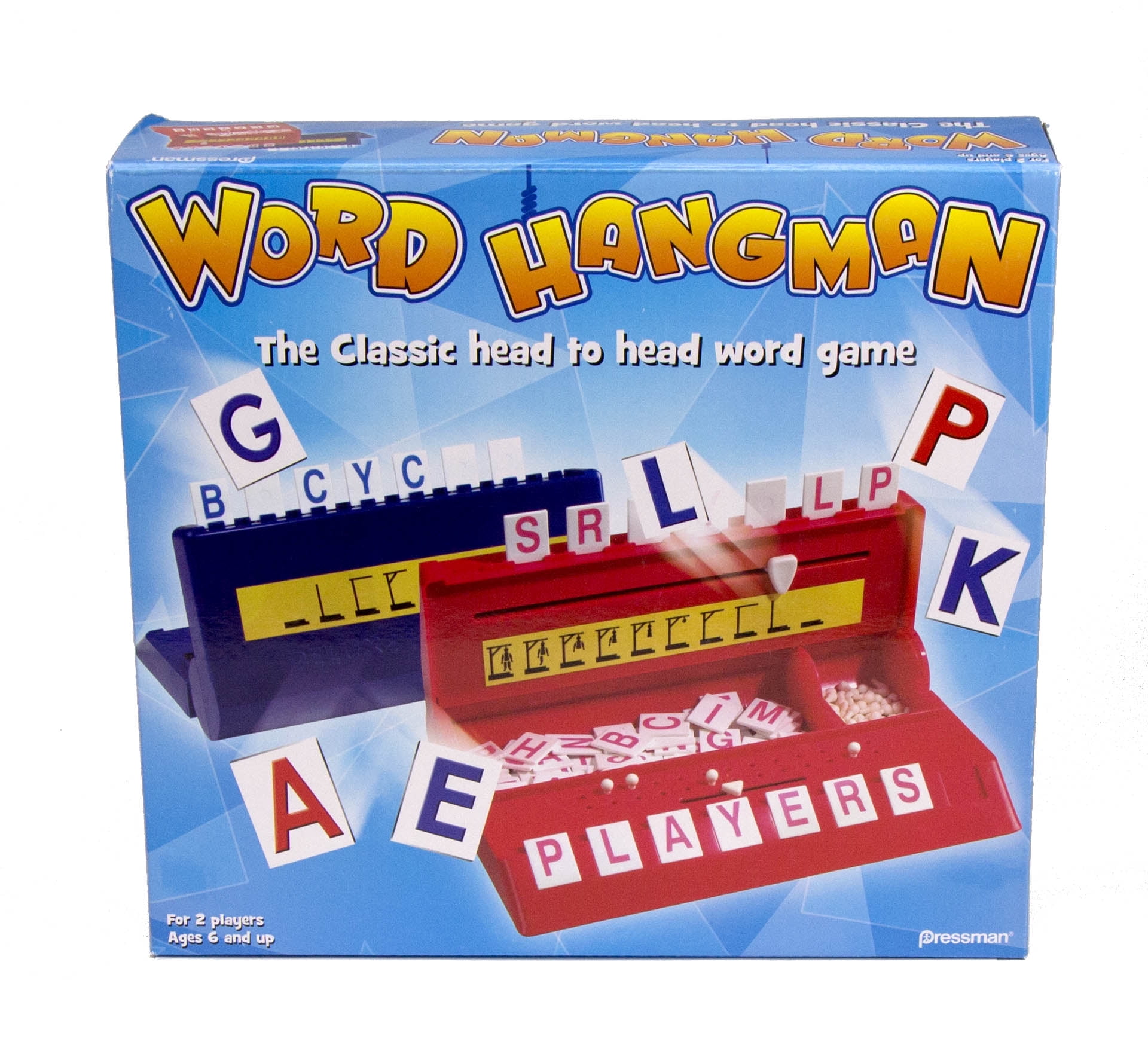 Pressman Toys Word Hangman High-Quality Components Ages 6 and up 2 ...