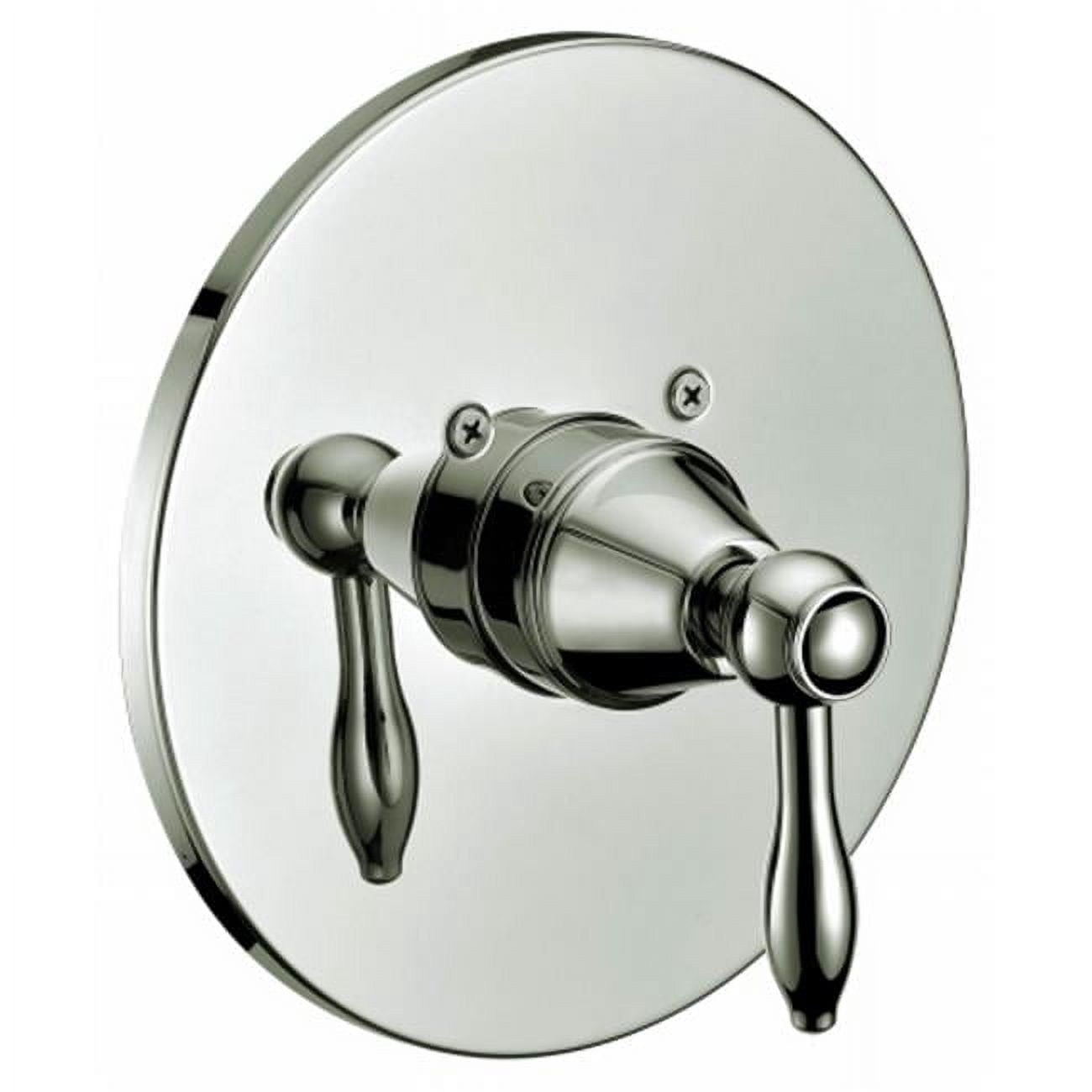 Pressure Balancing Shower Valve Trim - Lever Handle - Brushed Nickel ...