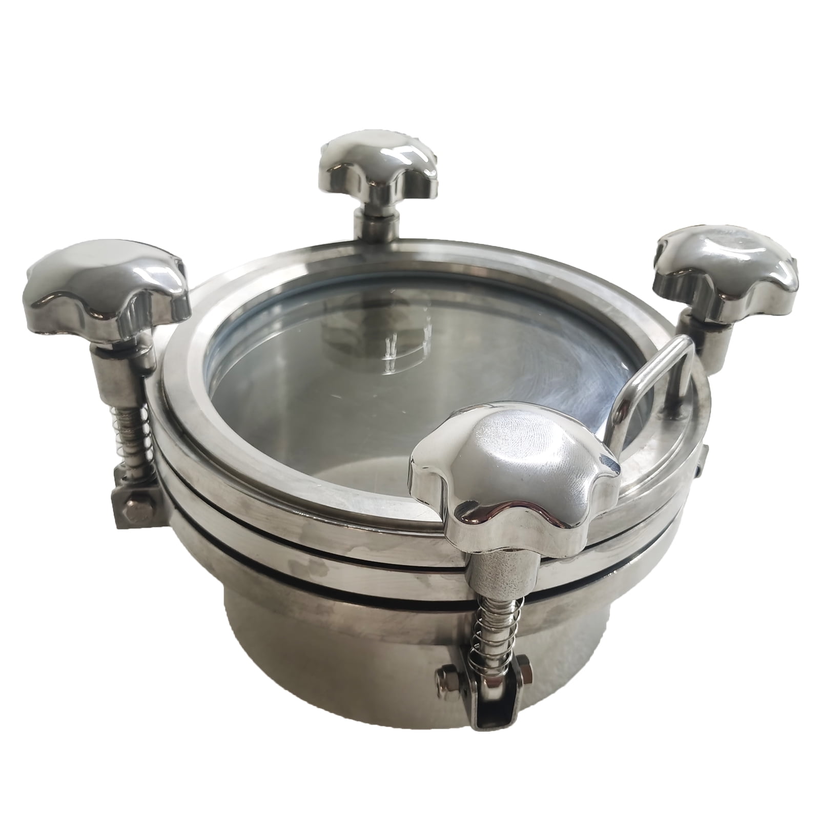 Pressure Circular Manhole Cover Sanitary Sight Glass Manway Tank Round ...