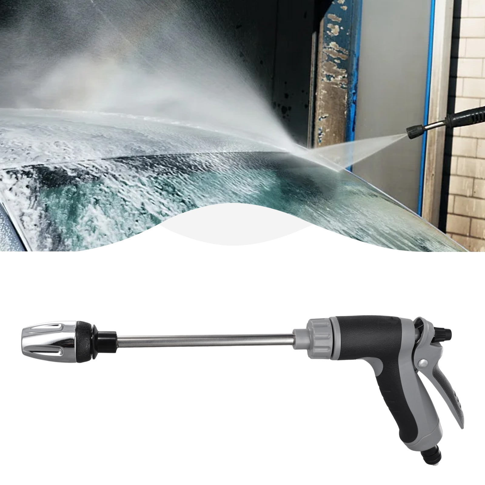 Pressure Cleaner Brush High Pressure Washing Tool Car Washing Kit ...