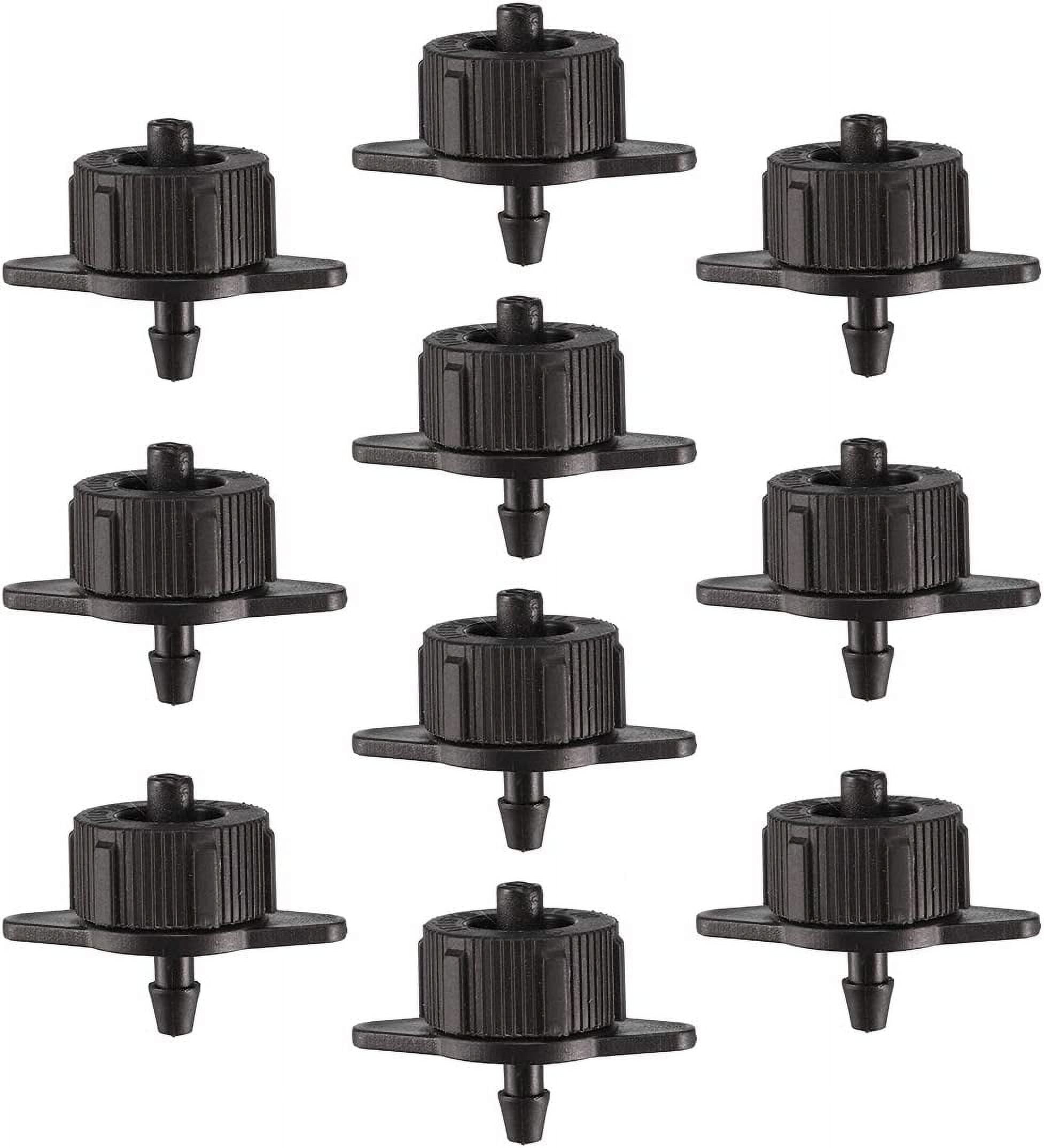 Pressure Compensating Dripper 1 GPH 4L/H Emitter for Garden Lawn Drip ...