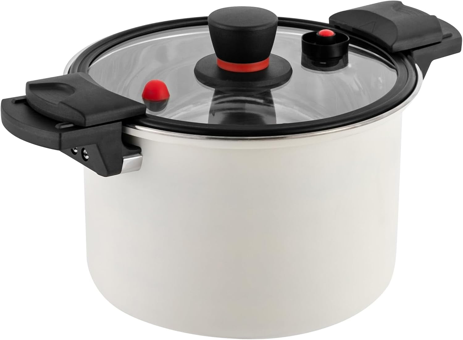 Pressure Cooker,7.4 Quart Stainless Steel Pressure Cooker, Explosion ...