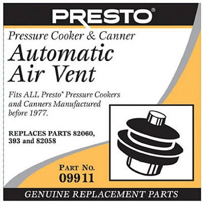 Pressure Cooker Automatic Air Vent, Each - Walmart.com