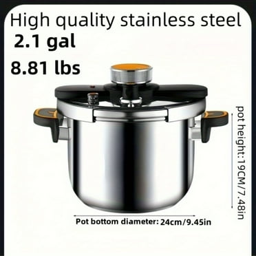 Universal 15.8Qt / 15L Professional Pressure Cooker, Sturdy, Heavy-Duty ...