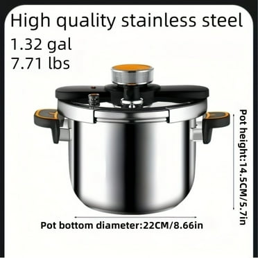 Universal 15.8Qt / 15L Professional Pressure Cooker, Sturdy, Heavy-Duty ...