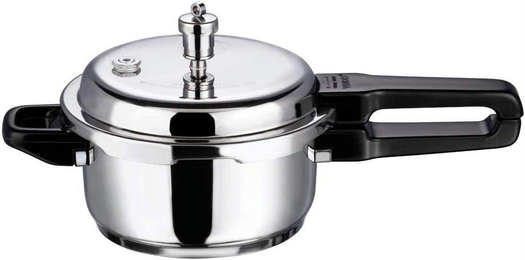 Pressure Cooker Stainless Steel – Outer Lid - 2 Liter – Induction Base ...