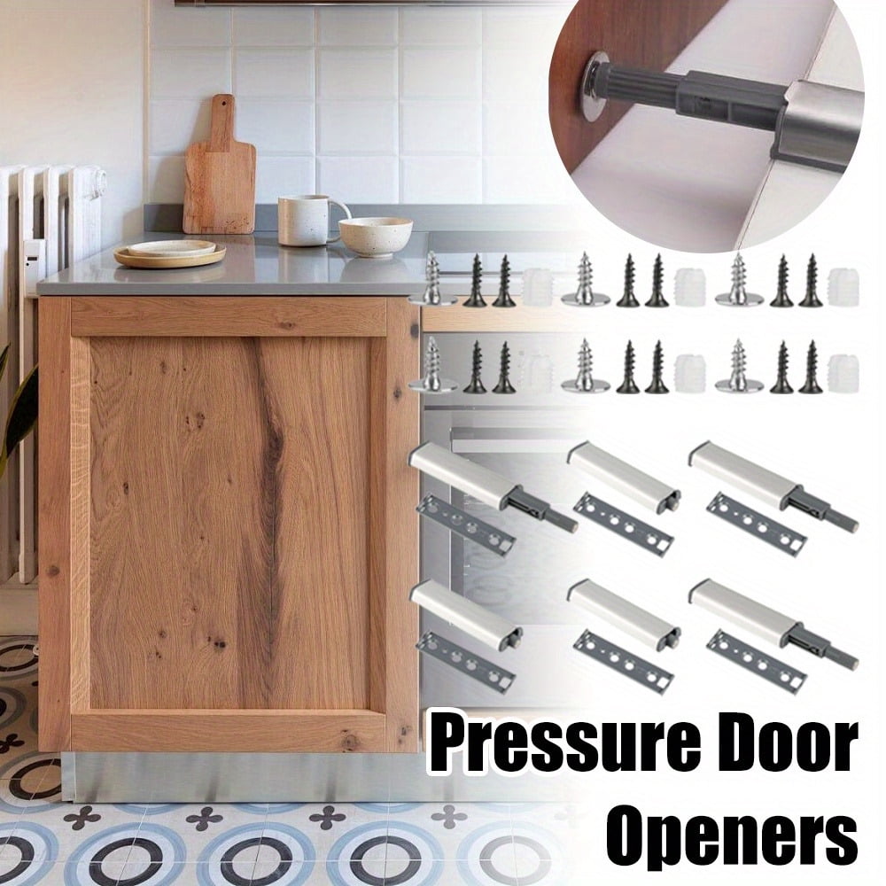 Pressure Door Openers, Push To Open Door Opener, Cabinet Door Damper ...