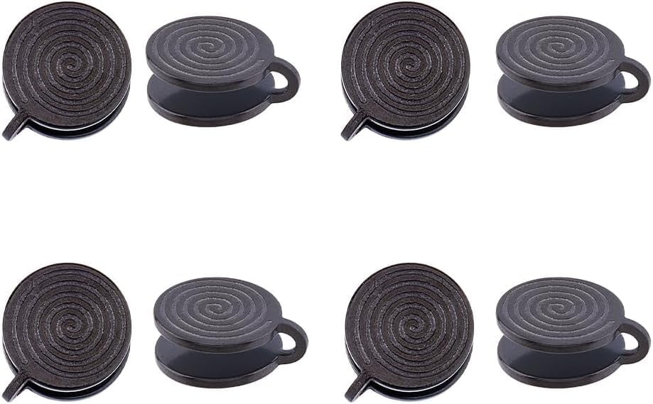 Pressure Earrings for Keloids Stainless Steel Clip Earrings Spiral Non ...