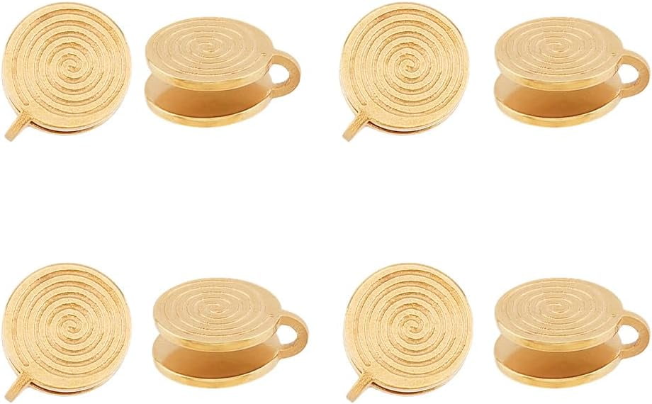 Pressure Earrings for Keloids Stainless Steel Clip Earrings Spiral Non ...