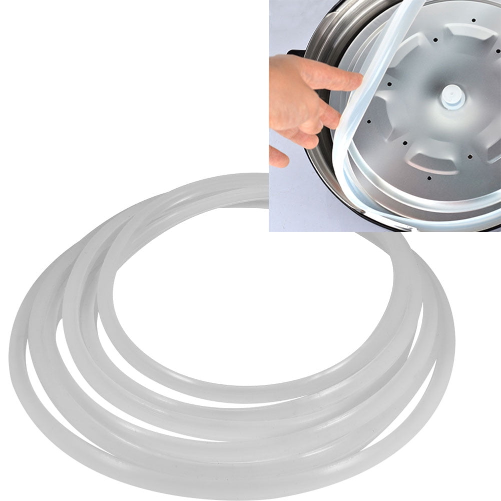 Pressure Gasket,Ymiko 6 Sizes Replacement Clear Silicone Gasket Sealing ...