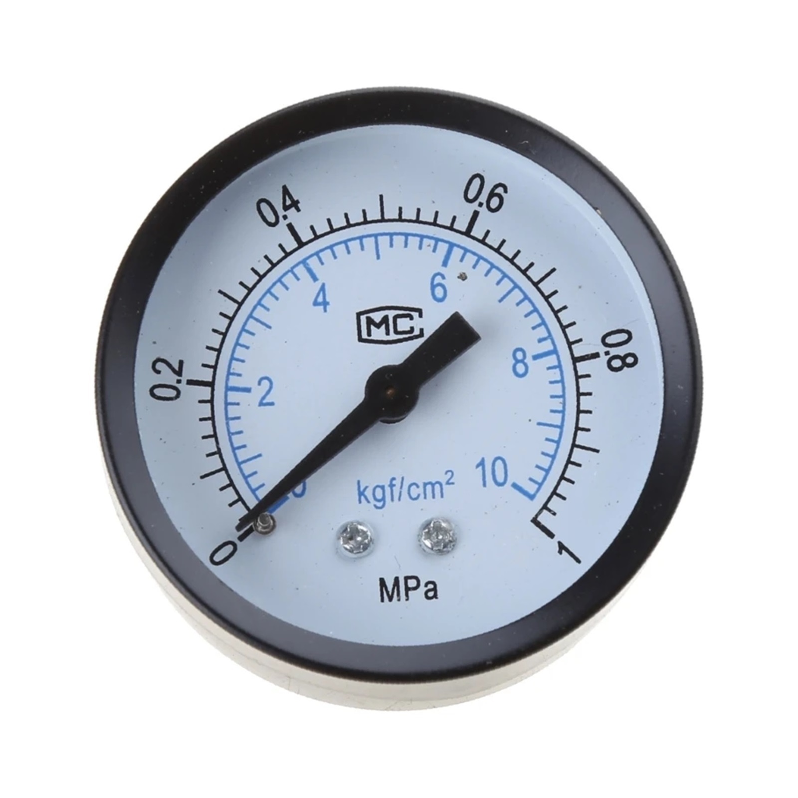 Pressure Gauge 0 To 1Mpa Brass 1/4" Male NPT-Thread Lower Mount, Multiple Function - Walmart.com