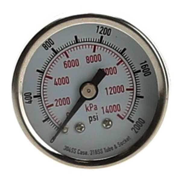 Manufacturer Varies Pressure Gauge,Test,1-1/2 In 4FMU2 - Walmart.com