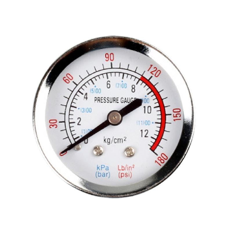 Pressure Gauge Air Compressor Pressure Gauge with Iron Housing ...