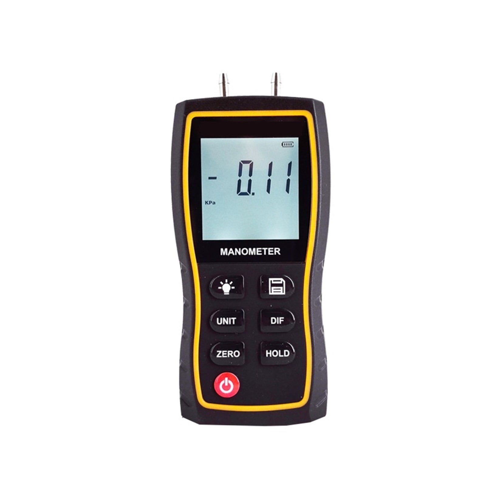 Pressure Gauge Hand-Held Air Pressure Gauges Negative Vacuum Digital ...