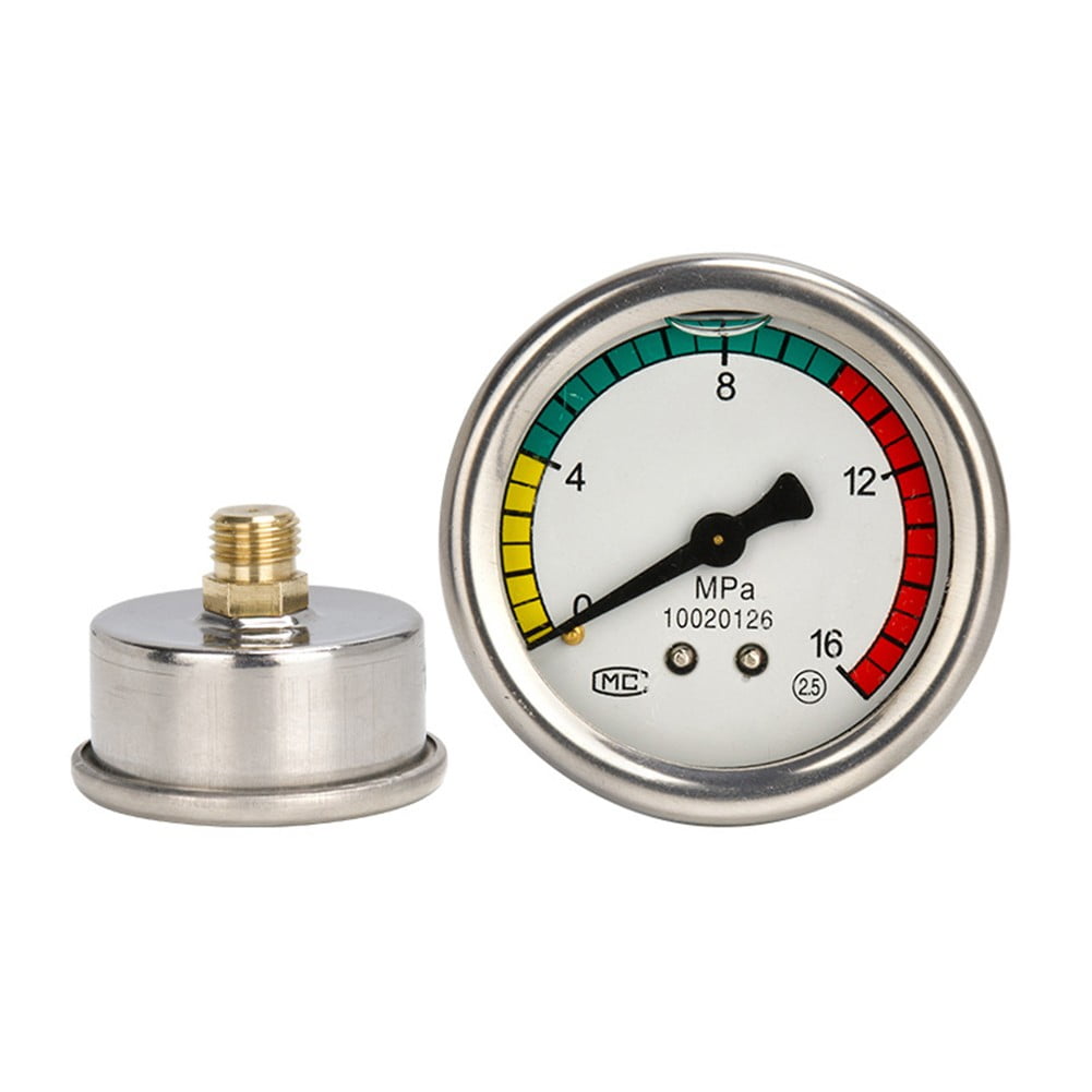 Pressure Gauge Pressure Gauge 0-16MPA High Accuracy Pressure Gauge Water Pump - Walmart.com