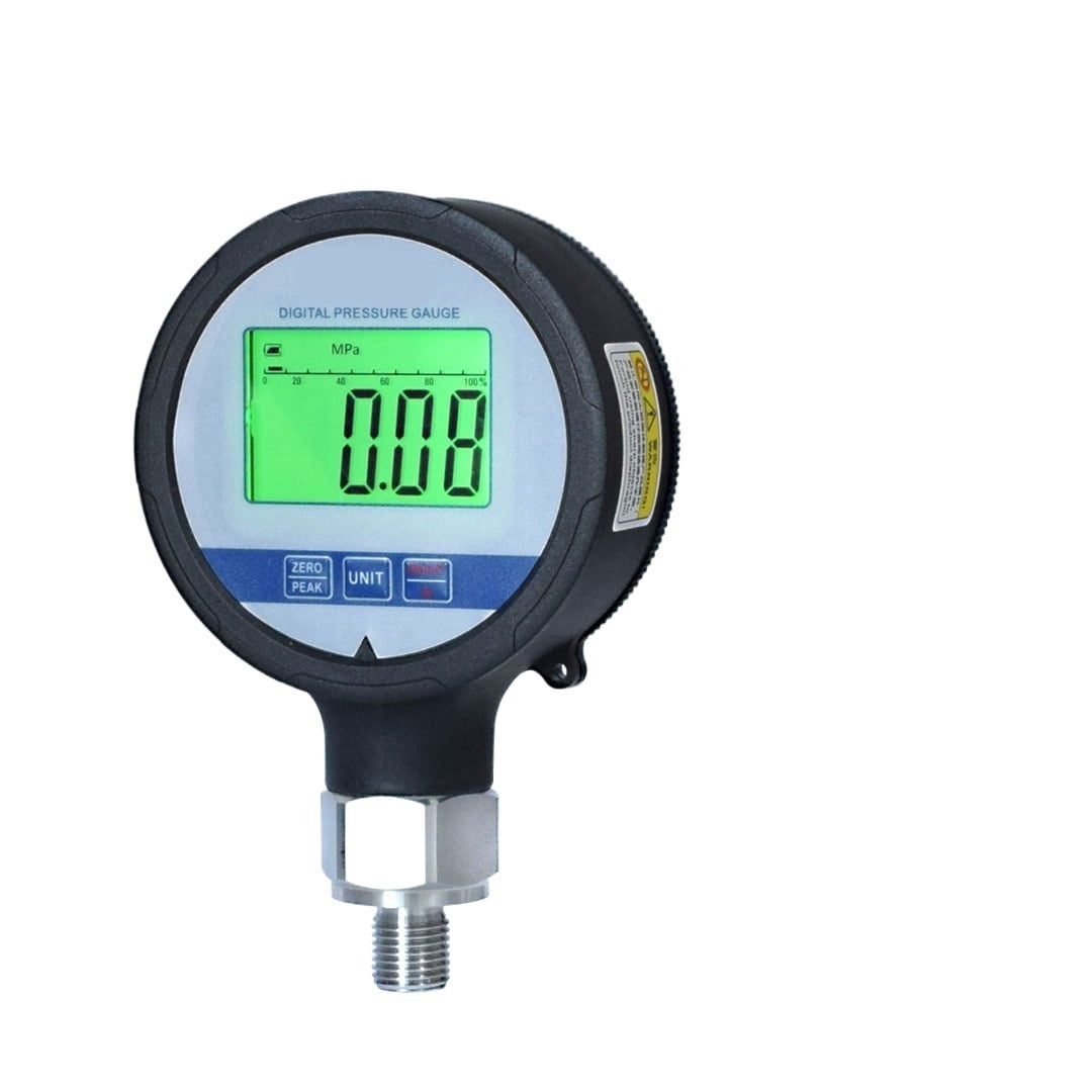 Pressure Gauge for Hydraulic Water Air Oxygen Accuracy 1%FS Waterproof ...
