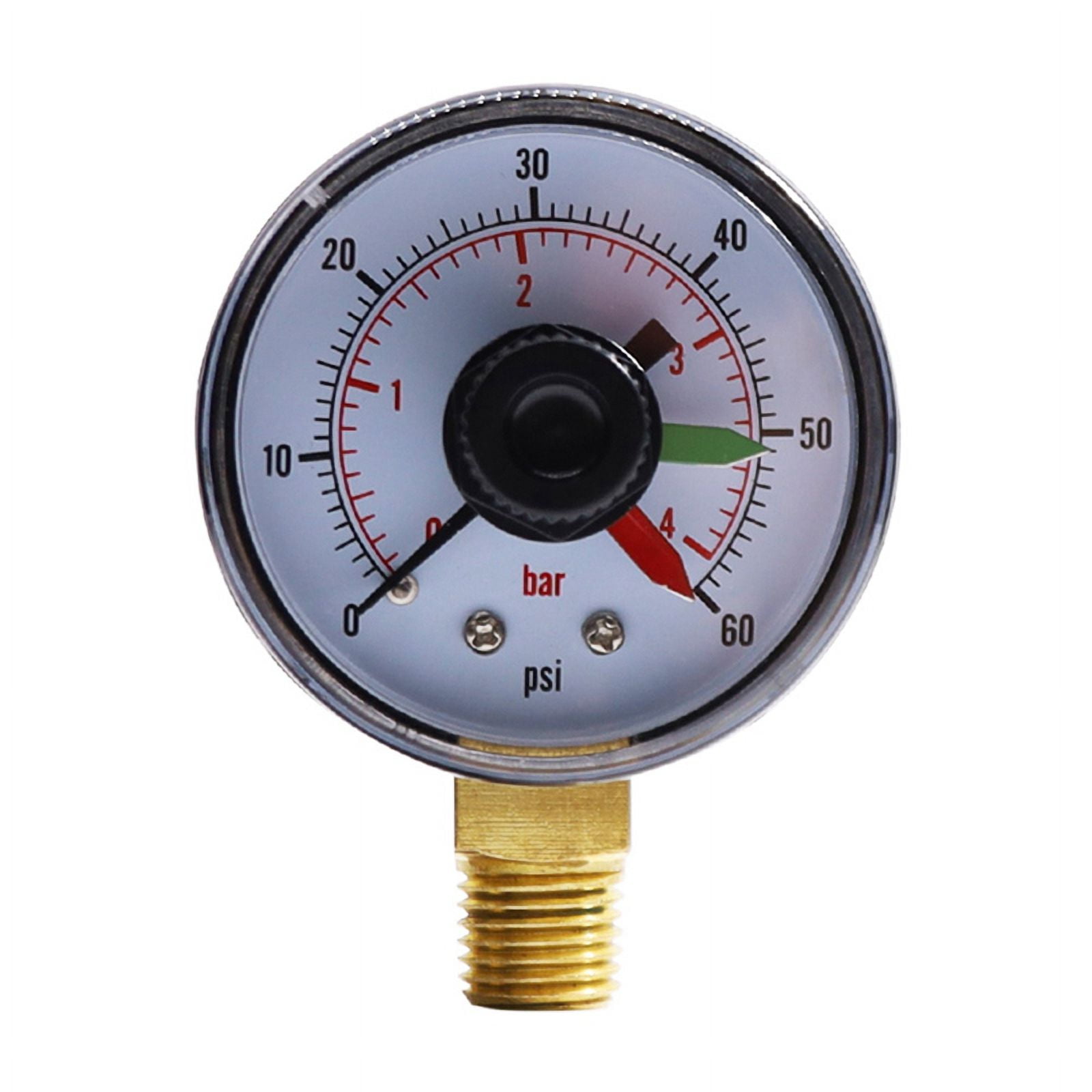 Pressure Gauge with Dial Replacement for Select Filters, 2Inch x 1 ...