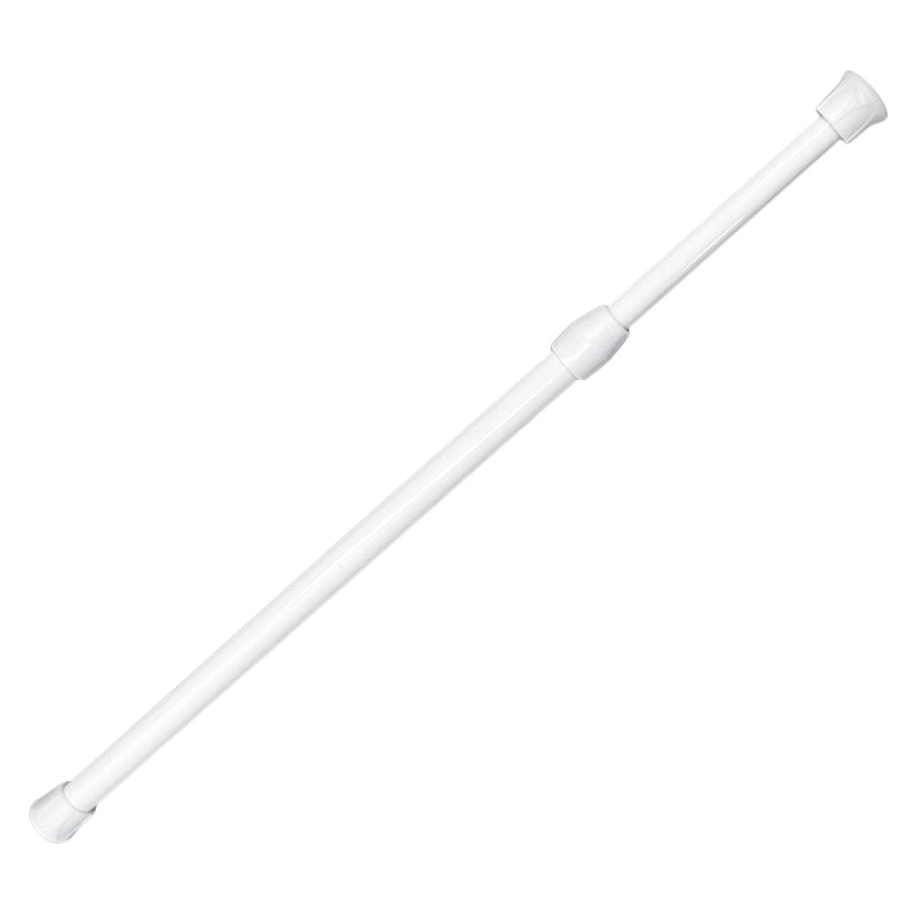 Pressure Hooks Curtain Rod 40.00X2.50X2.50CM White - Walmart.com