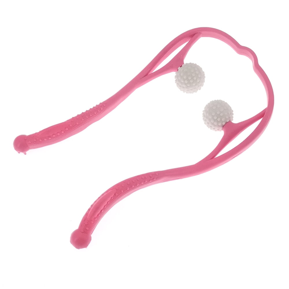 Pressure Point Therapy Neck Massage Tool Pressure Relieve Hand Roller Massage Neck Shoulder Dual