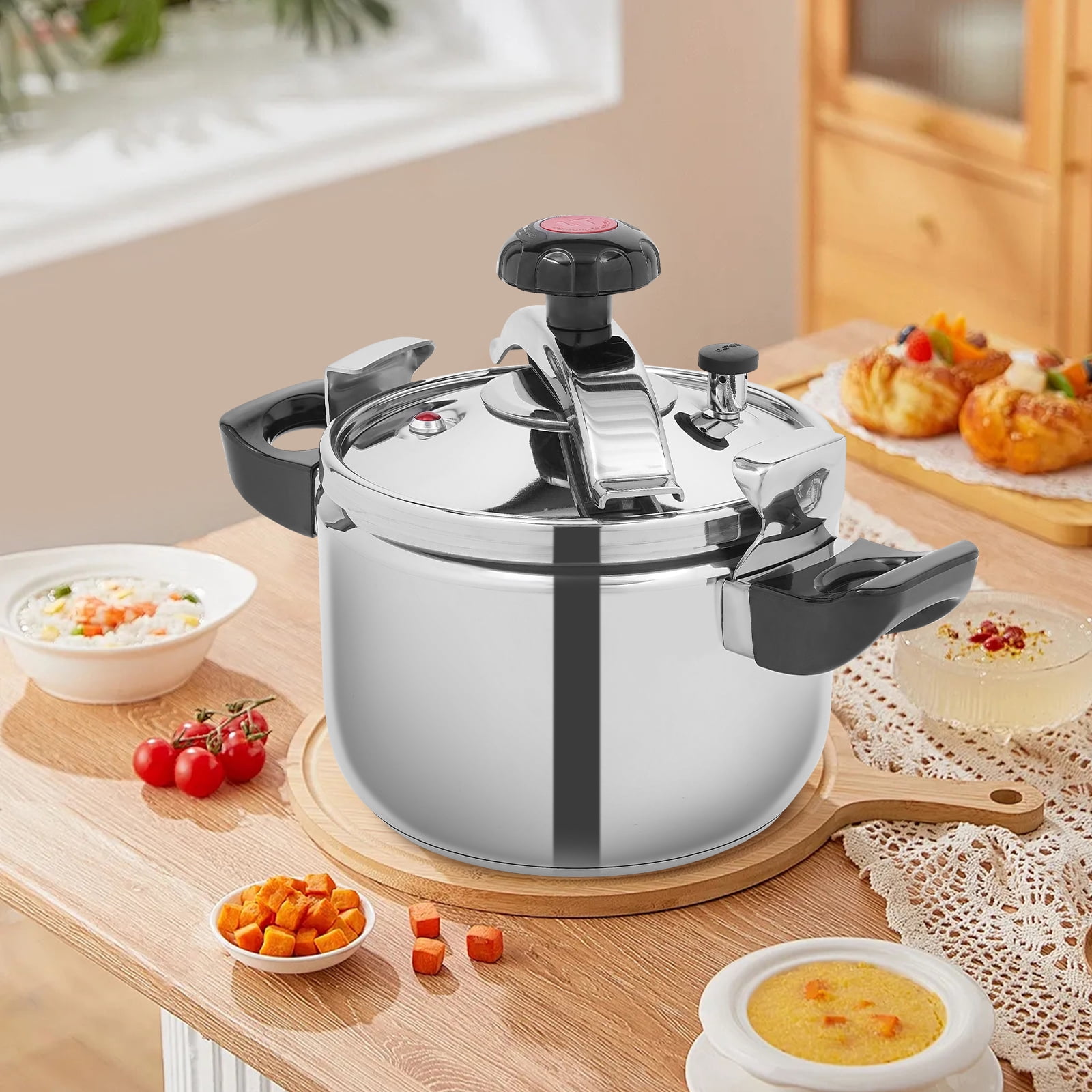 Pressure Pot Stainless Steel Pressure Cooker Family Small 7L Pressure ...