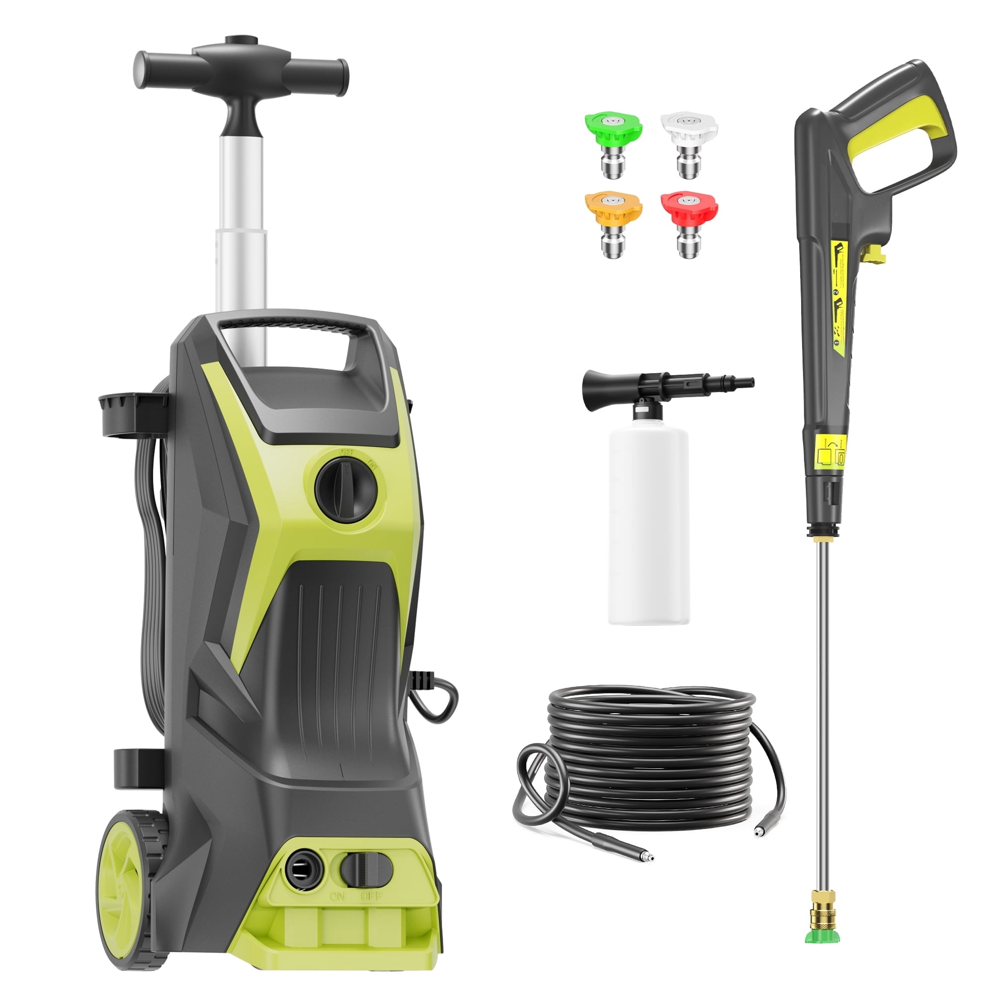 Pressure Power Washer 4200PSI 2.8GPM with 4 Quick Connect Nozzles ...
