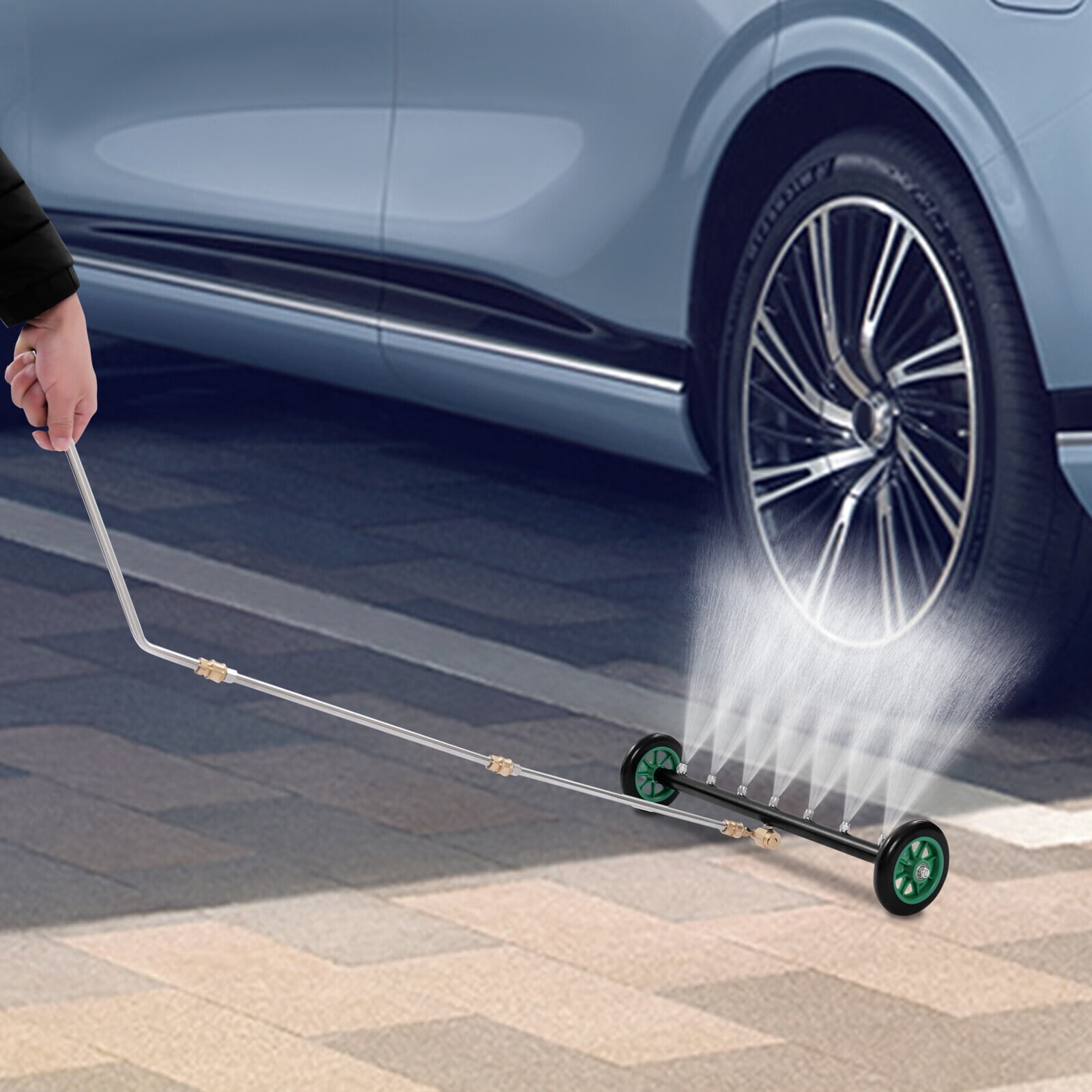 Pressure Power Washer Undercarriage Under Car Cleaner 22" 4000 PSI ...