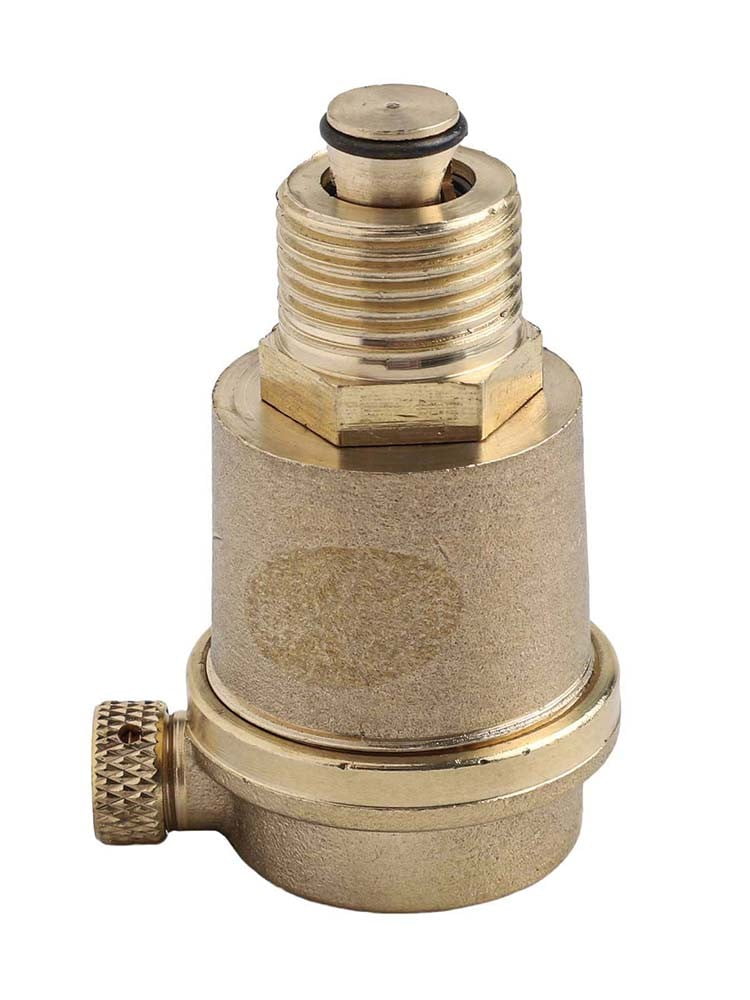 Pressure Release Valve 1/2\" BSP Brass Exhaust Valve Heating Automatic ...