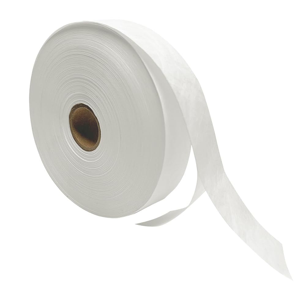 Pressure Sensitive Polyethylene Tyvek Tape, 1" x 150 ft, White, 1 Roll ...