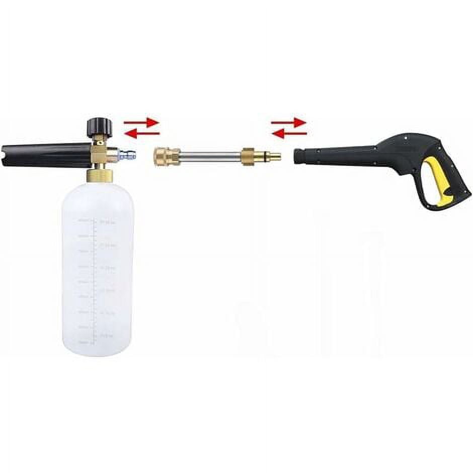 Pressure Washer Adapter, 1/4" Quick Connect to Lavor, Foam Cannon ...