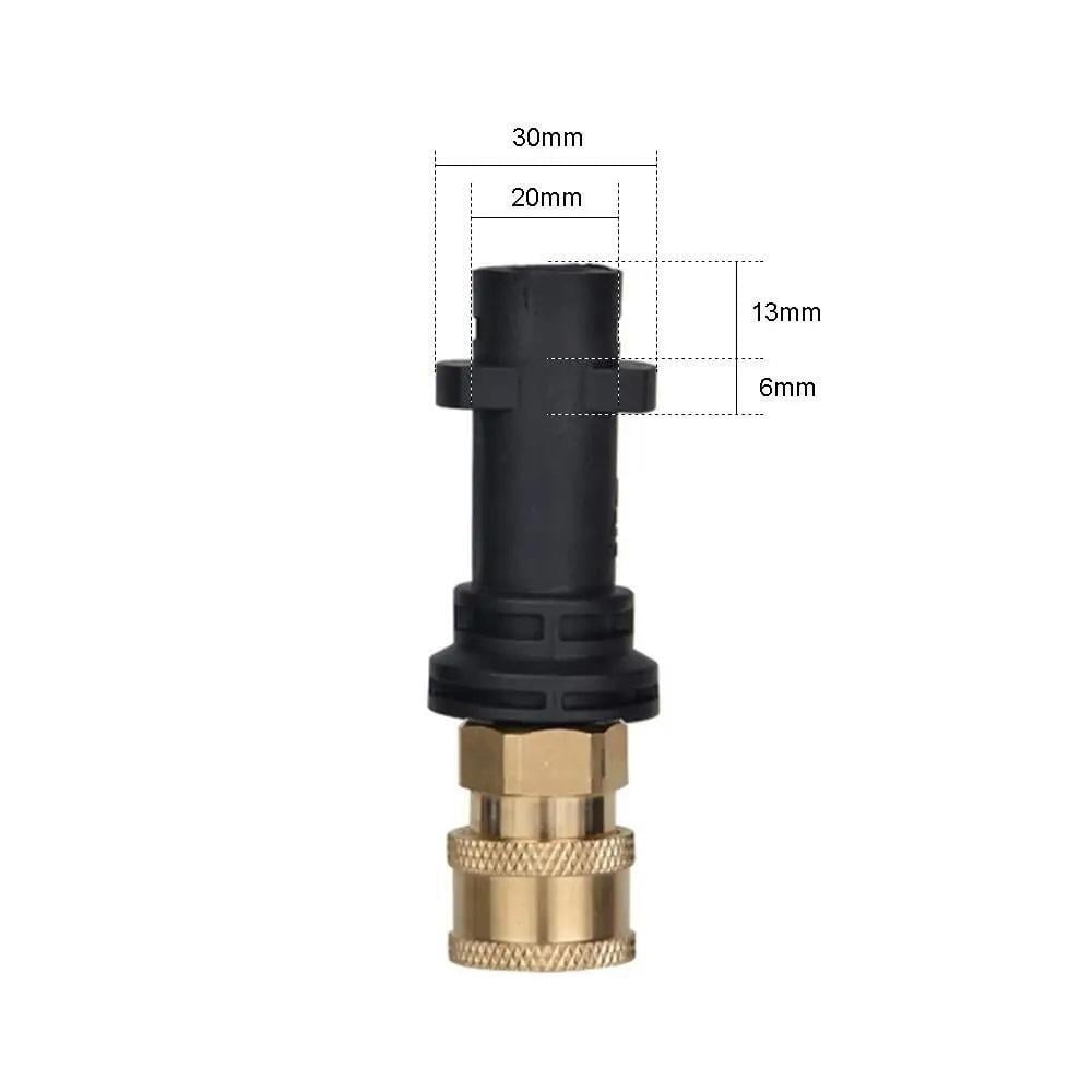 Pressure Washer Adaptor To 1/4" Quick Release Connector Nozzle For ...