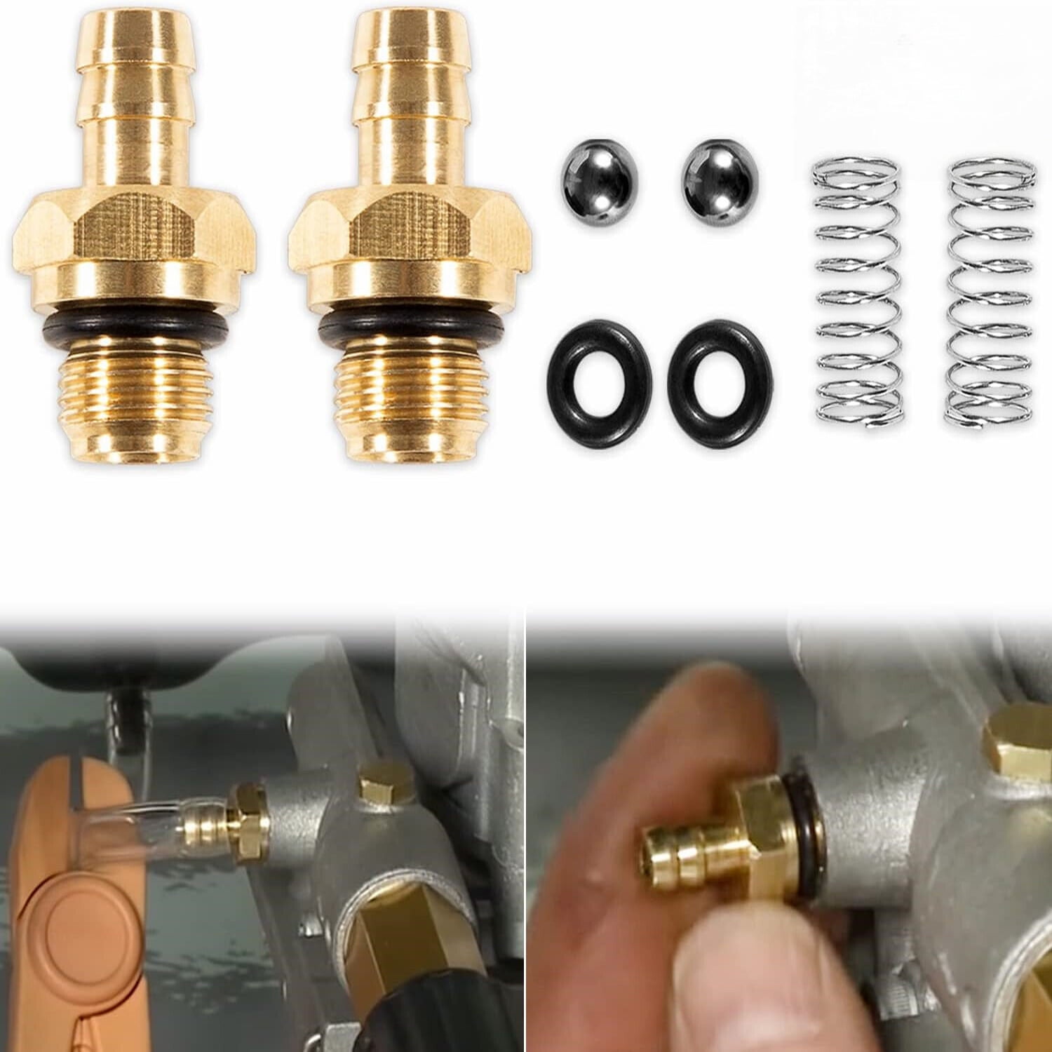 Pressure Washer Chemical Soap Injector Kit for Briggs/Stratton 190593GS ...